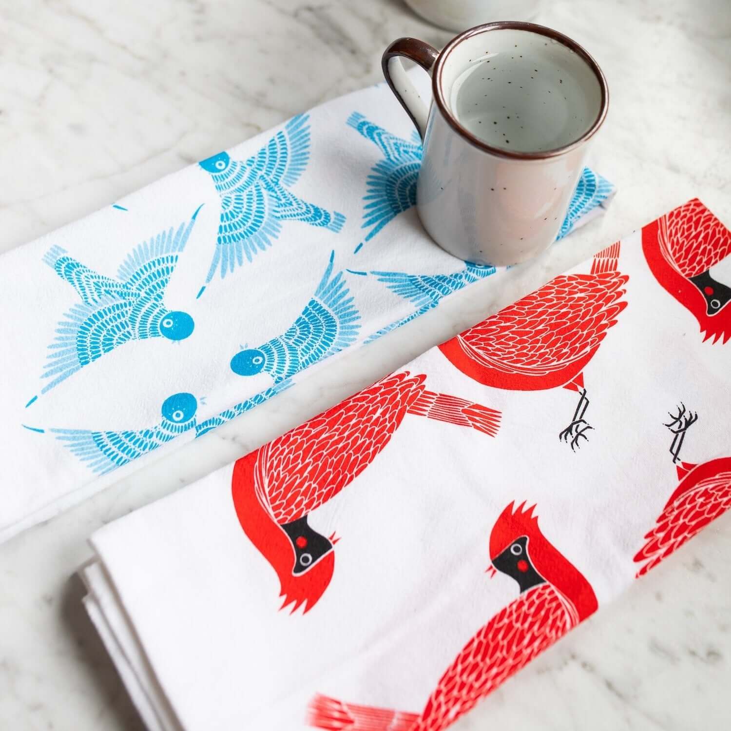 Birds of a Feather Tea Towel Bundle – Gingiber