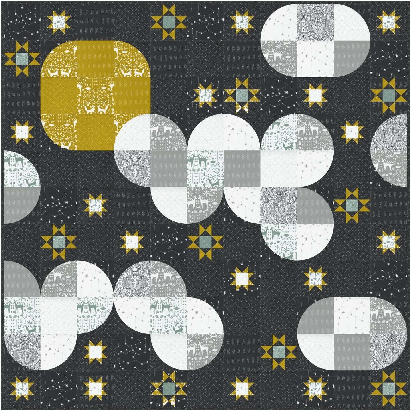 Nocturnal Sky Quilt Pattern - PDF – Gingiber