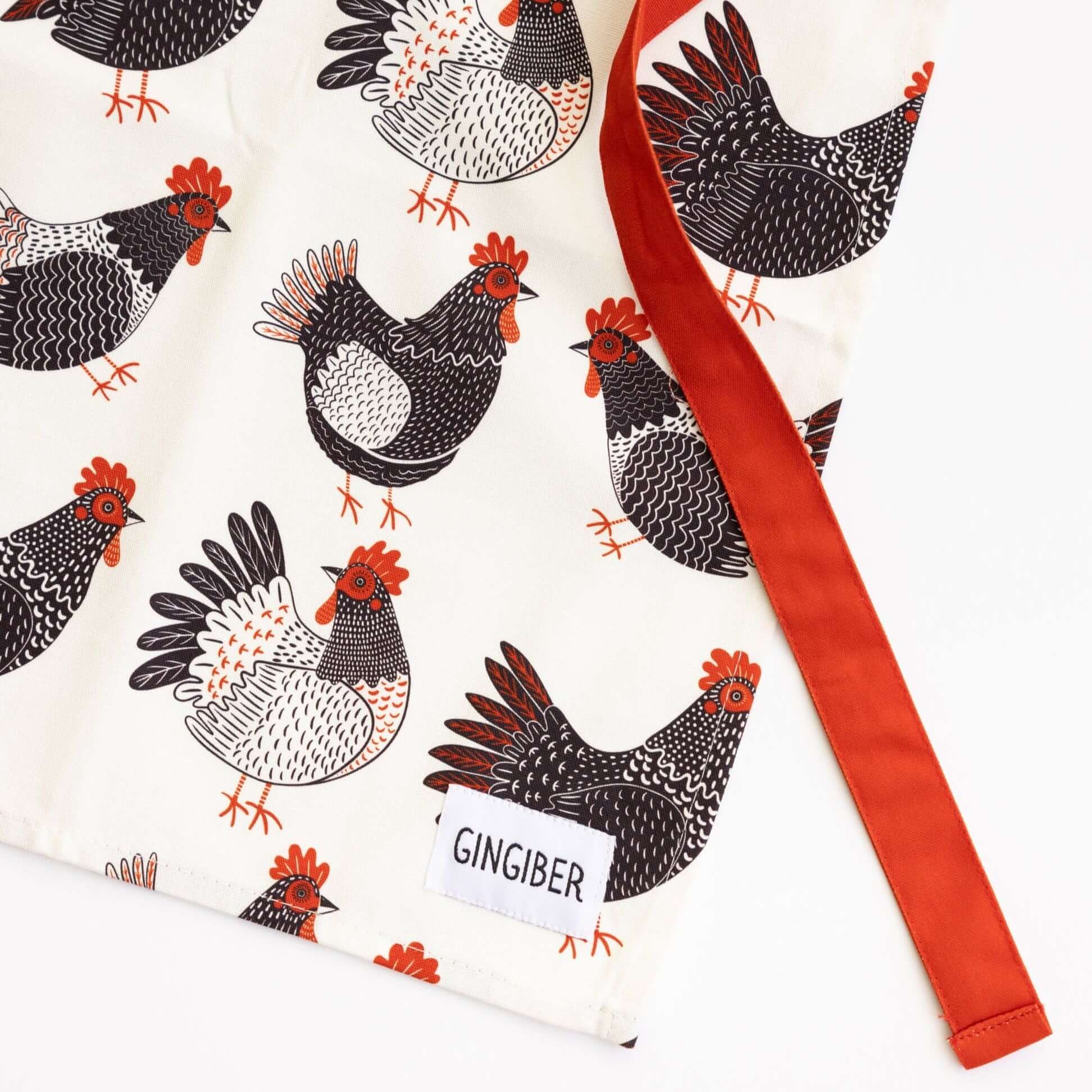 Chicken Apron -Comfortable & Adjustable – Gingiber
