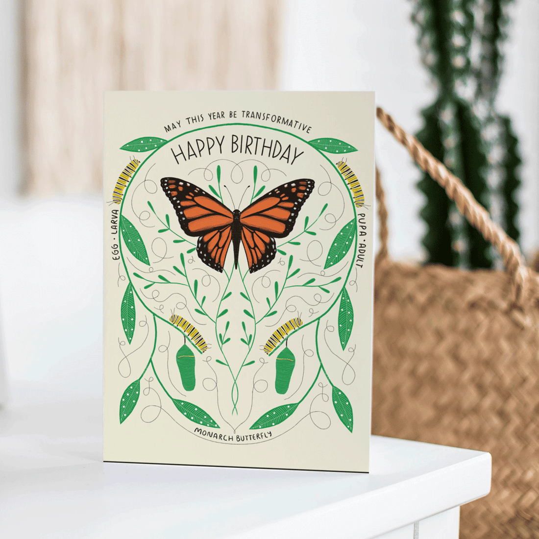Transformative Birthday Card - Hand-Illustrated – Gingiber